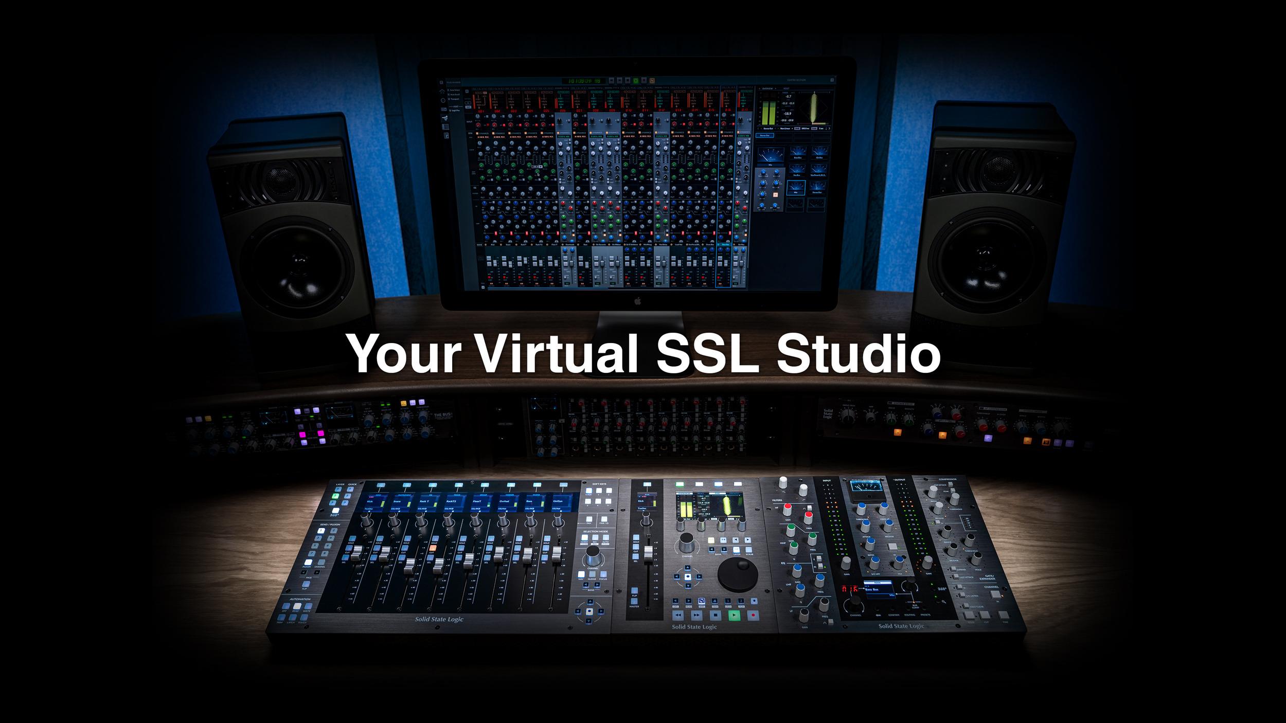 Expand UF1 with SSL UC1 and UF8 Controllers